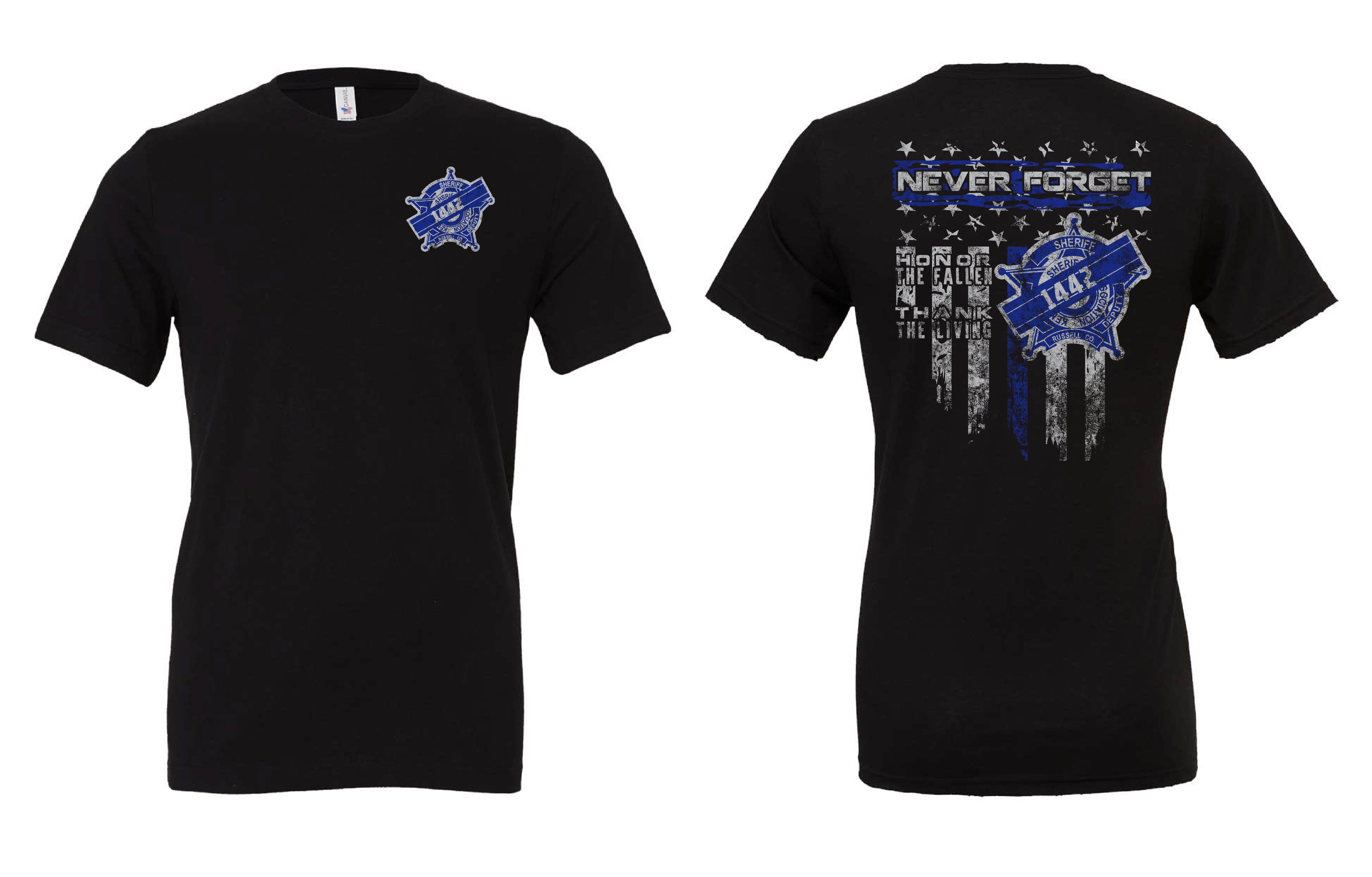 Deputy Josh Phipps Memorial *CHOOSE STYLE* – Lalalucyblue Screen Printing